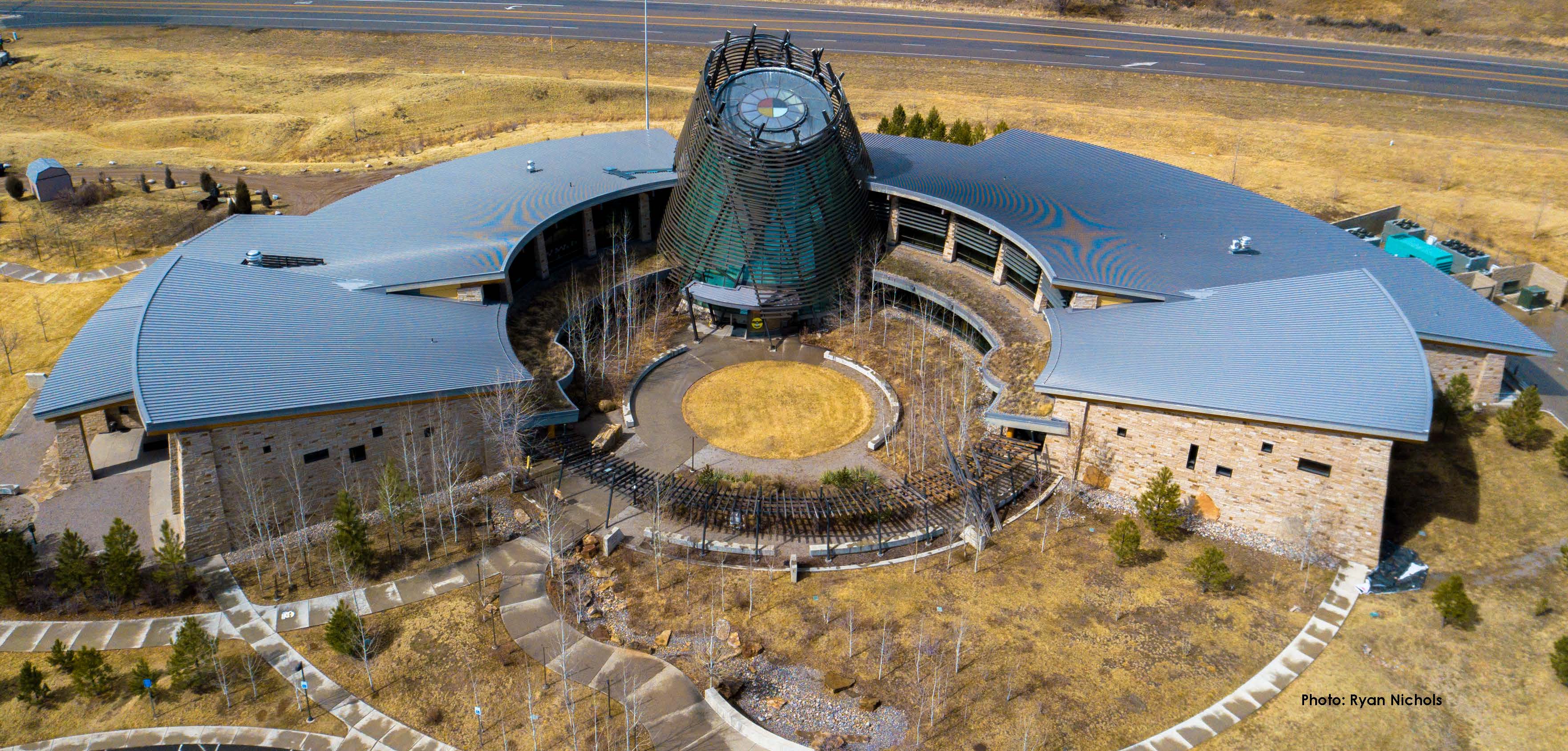 Drone Image – Southern Ute Cultural Center and Museum